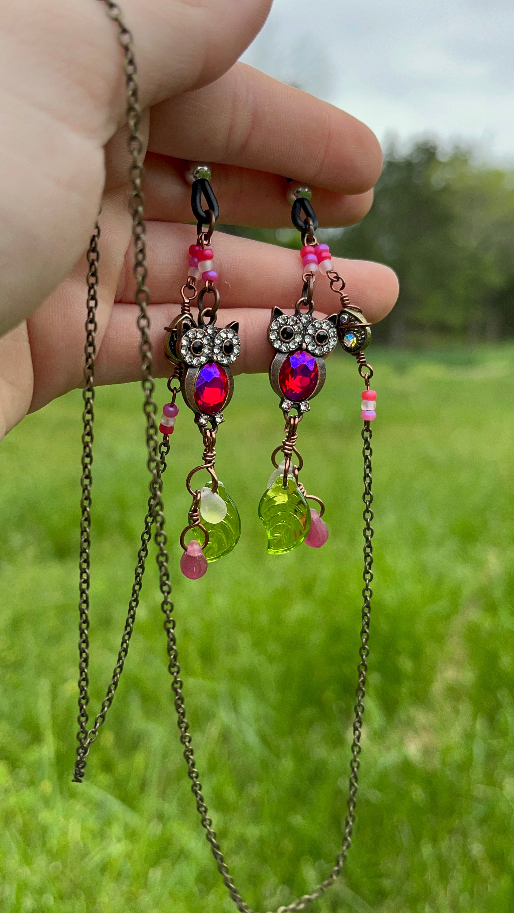 Preorder ~ Tear Drops of Wisdom ~ Eyeglass Chain | My Girlz Three & Me